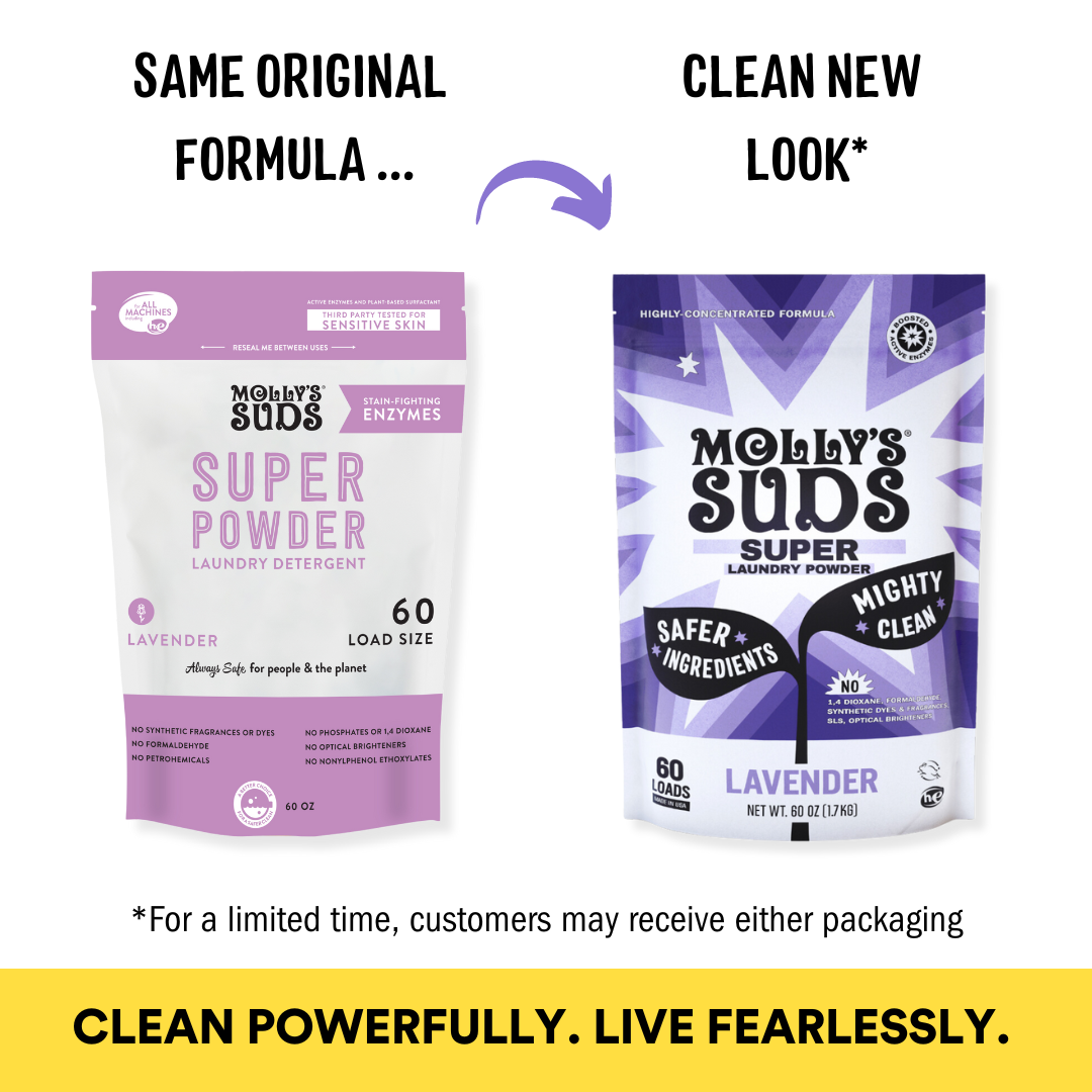 Super Powder Laundry Detergent with Enzymes – Molly’s Suds