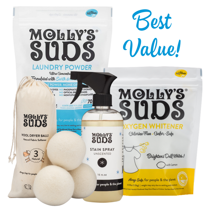 Laundry Bundles & Packages | Eco Friendly Laundry Products – Molly’s Suds